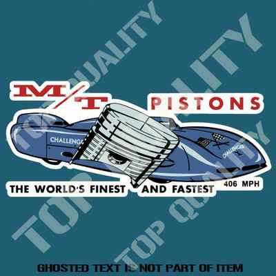 MT PISTONS MICKEY THOMPSON Decal Sticker Retro Vintage Americana Decal ...