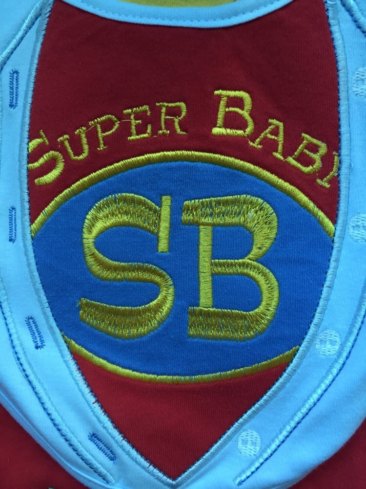 SOZO Baby Boy Super Hero GIFT SET Weeblock * Bib * Burp Cloth Super ...