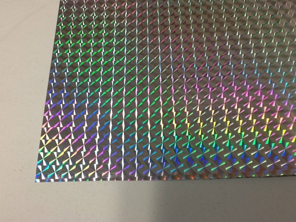 PRISM Sign Vinyl, Holographic 1/4" Mosaic, Pick Color + Size, Fantasy ...