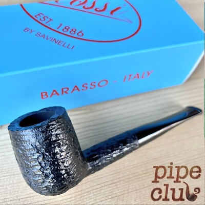Rossi Mezzanotte Straight Billiard (8111) 6mm Filter Pipe by Savinelli ...