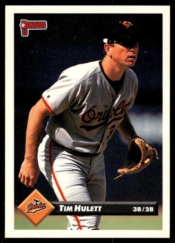 1993 Donruss Baseball Card Tim Hulett Baltimore Orioles #661 | eBay