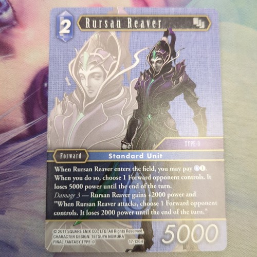 Final Fantasy TCG Rebellion's Call Rursan Reaver 17-126H | eBay