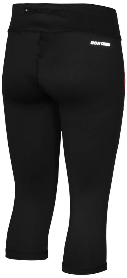 Crivit Pro Women's Performance Running Capris Coral Black S | eBay