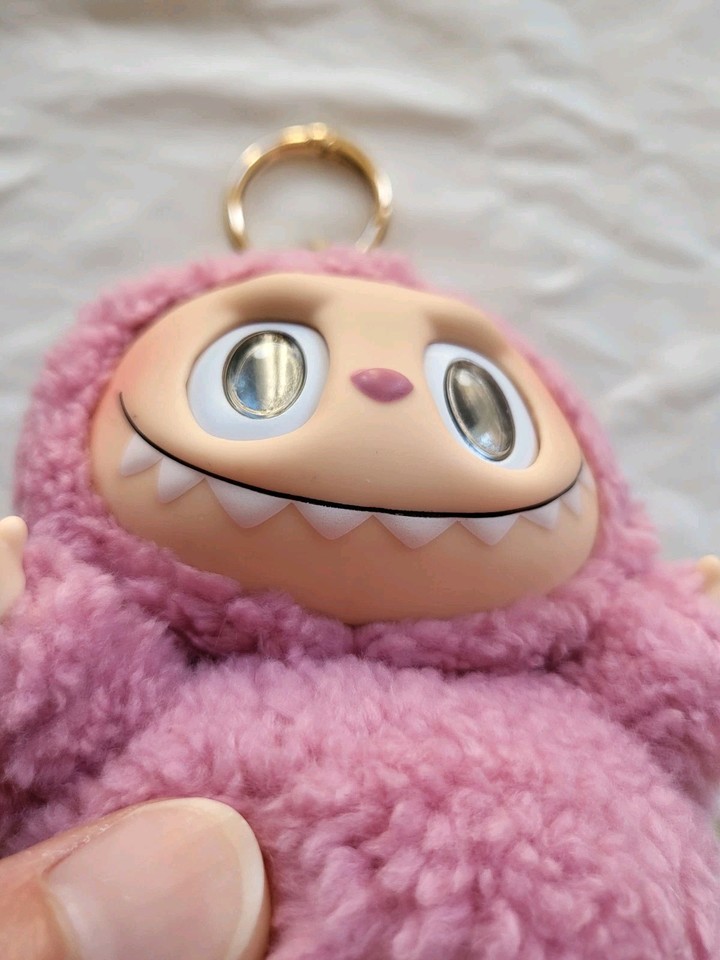 LABUBU lychee berry The Monsters Exciting Macaron Vinyl POP MART Pink ...