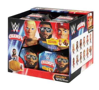 WWE Champs Mini Figure Mystery Case Find Special Edition (Pack of 12 ...