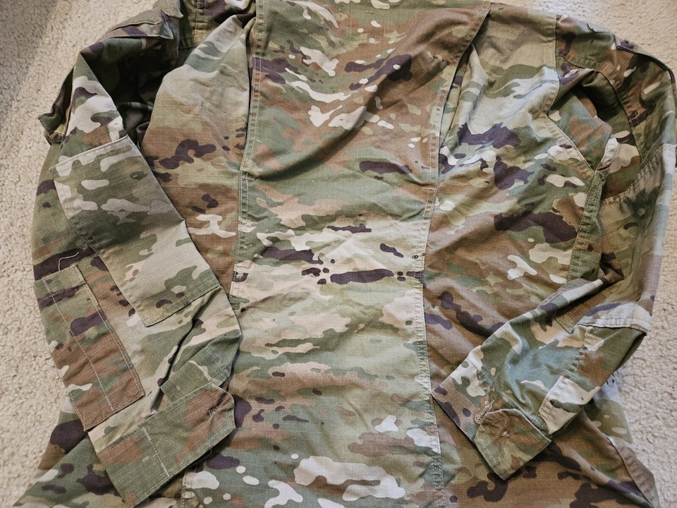 US Army Multicam Female Combat Coat OPC Uniform Size 36 Short NATO 5060 ...