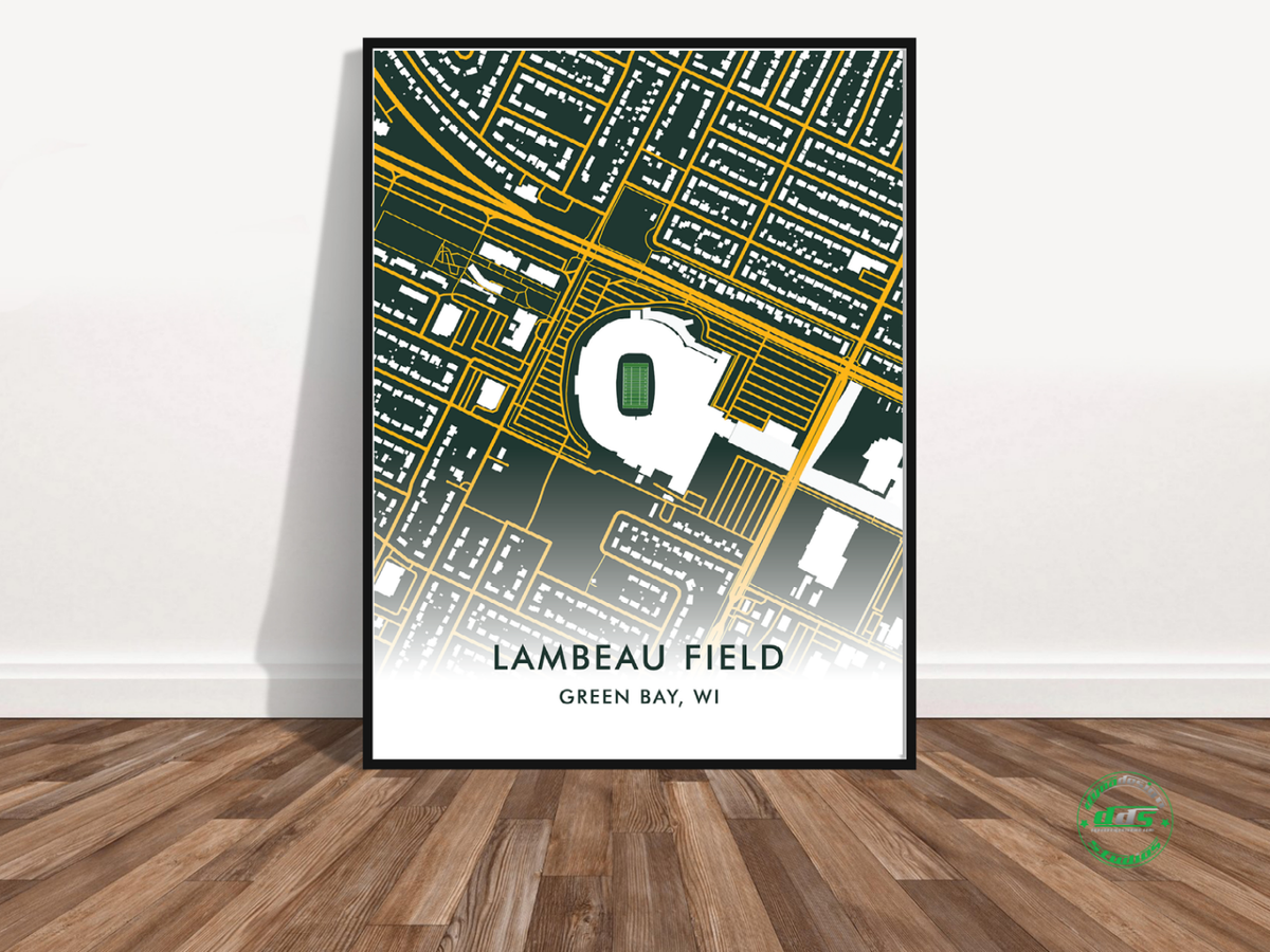 Area Map Of Lambeau Field A Different Look At The Lambeau Field