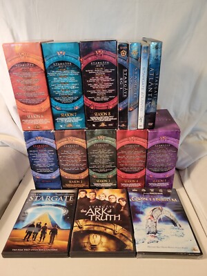 Stargate SG-1 Complete Series and Stargate Atlantis Complete Series + 3 ...