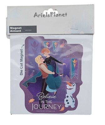 Disney Parks Frozen Anna Kristoff & Olaf Believe in The Journey Car ...