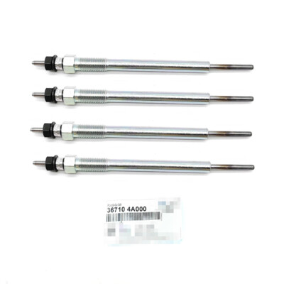36710-4A000 4PC Original Glow Plug For Hyundai H1 For Kia Sorento 2.5L ...