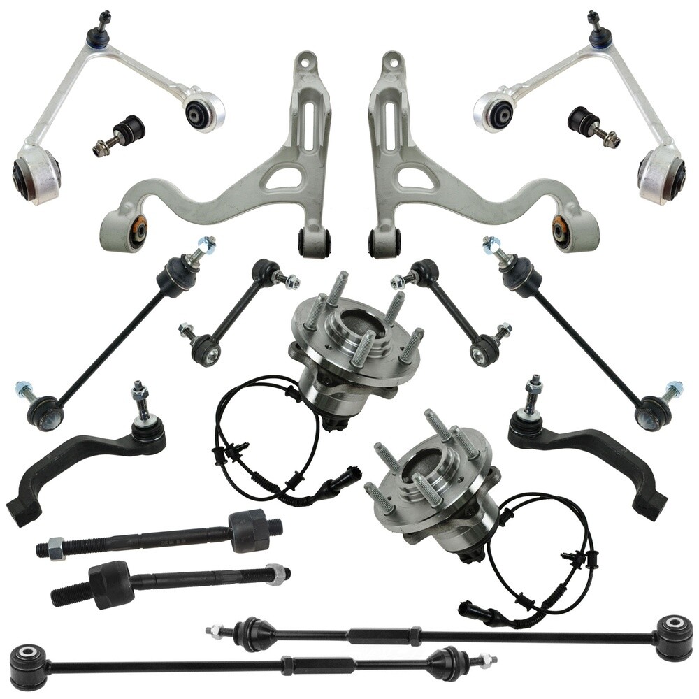 Suspension Kit-18 Piece Steering and TRQ PSA63510 fits 2000 Lincoln LS ...