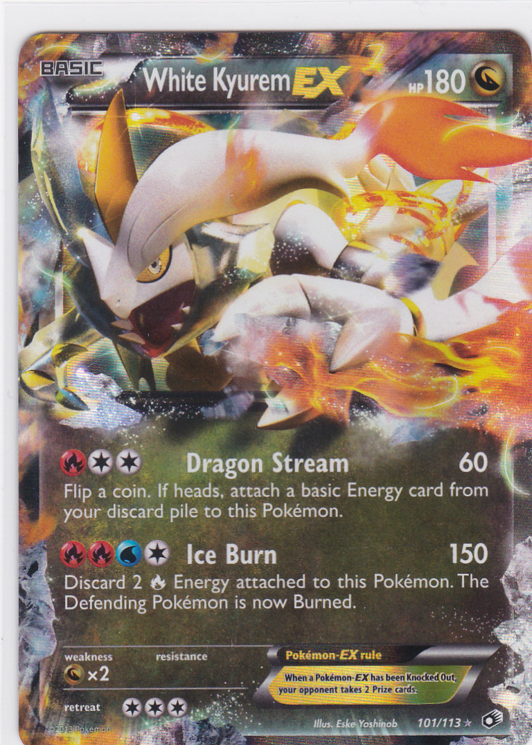 White Kyurem Ex Card First Look: Three New Pokémon Black & White