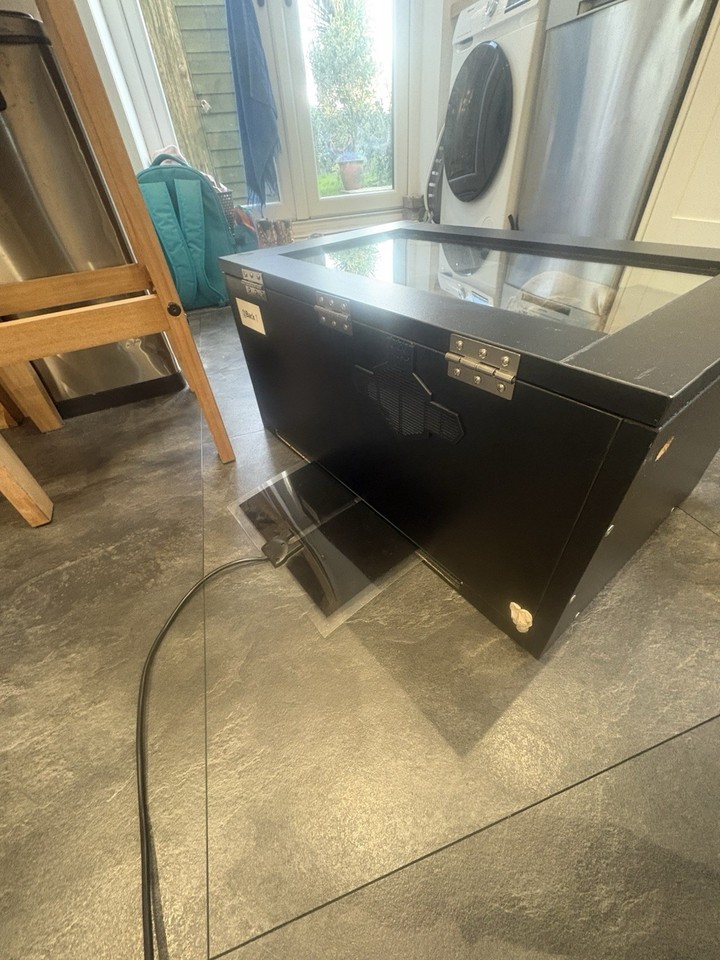 Leopard Gecko Cage Reptile Tank Terrarium Paid 300 Pound For It Selling ...