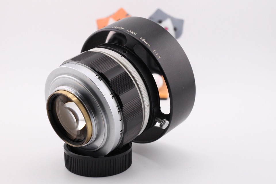 Tested [ Near MINT w/ Hood] Canon 50mm f/1.2 Lens LTM L39 Screw Mount ...