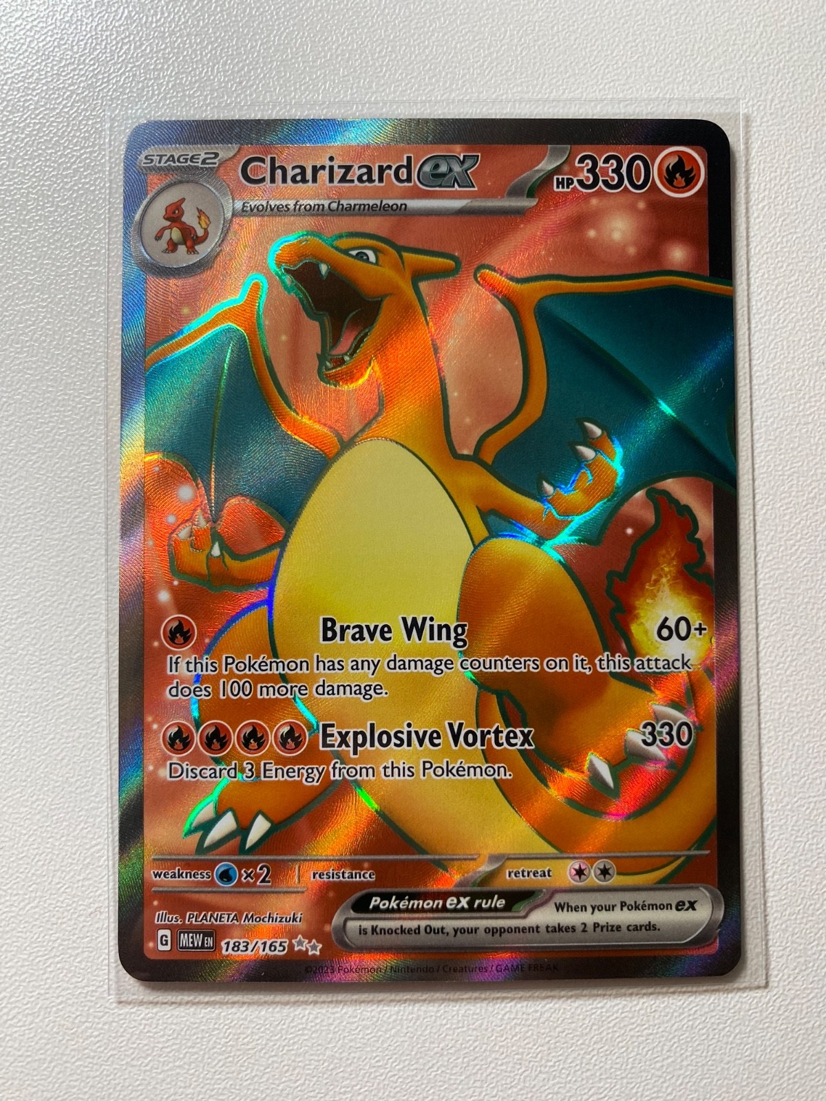 Charizard ex 2023 Scarlet & Violet: 151 #183/165 Ultra Rare Price Guide ...