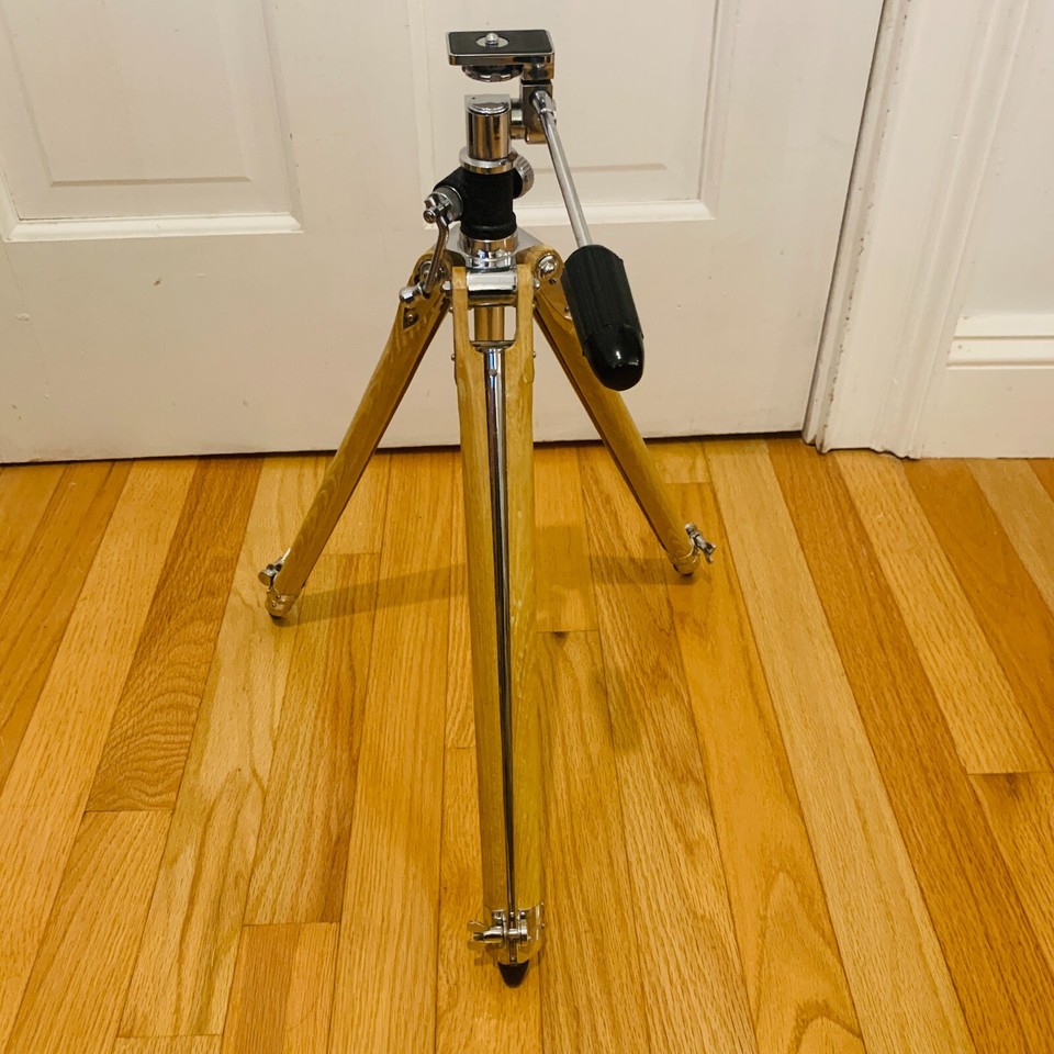 Rare Vintage Craig Thalhammer Movie Photography Tripod Chrome Wooden ...