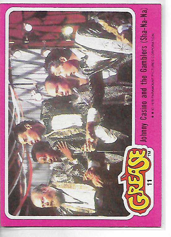 1978 Topps Grease Johnny Casino and the Gamblers Card #11 | eBay