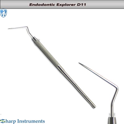 Root Canal Explorer D11 Endodontic Cavity Diagnostic Probe *Dental ...