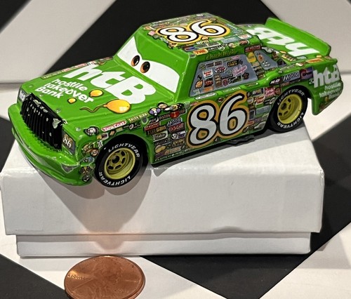 Disney Pixar Movie Cars HTB Hostile Takeover Bank #86 Car Chick Hicks ...