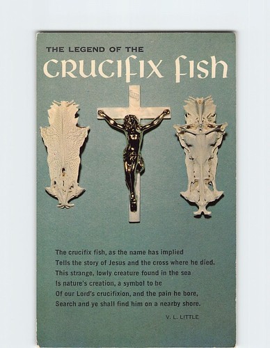 Postcard The Legend of the Crucifix Fish | eBay