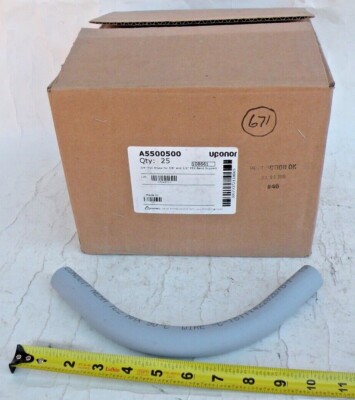 UPonor A5500500 3/4" PVC Elbow for 3/8 & 1/2" PEX Bend Support (25) New ...