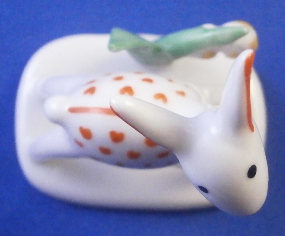 Metzler & Ortloff Walter Bosse Porcelain Fawn Figurine Figure Porzellan ...