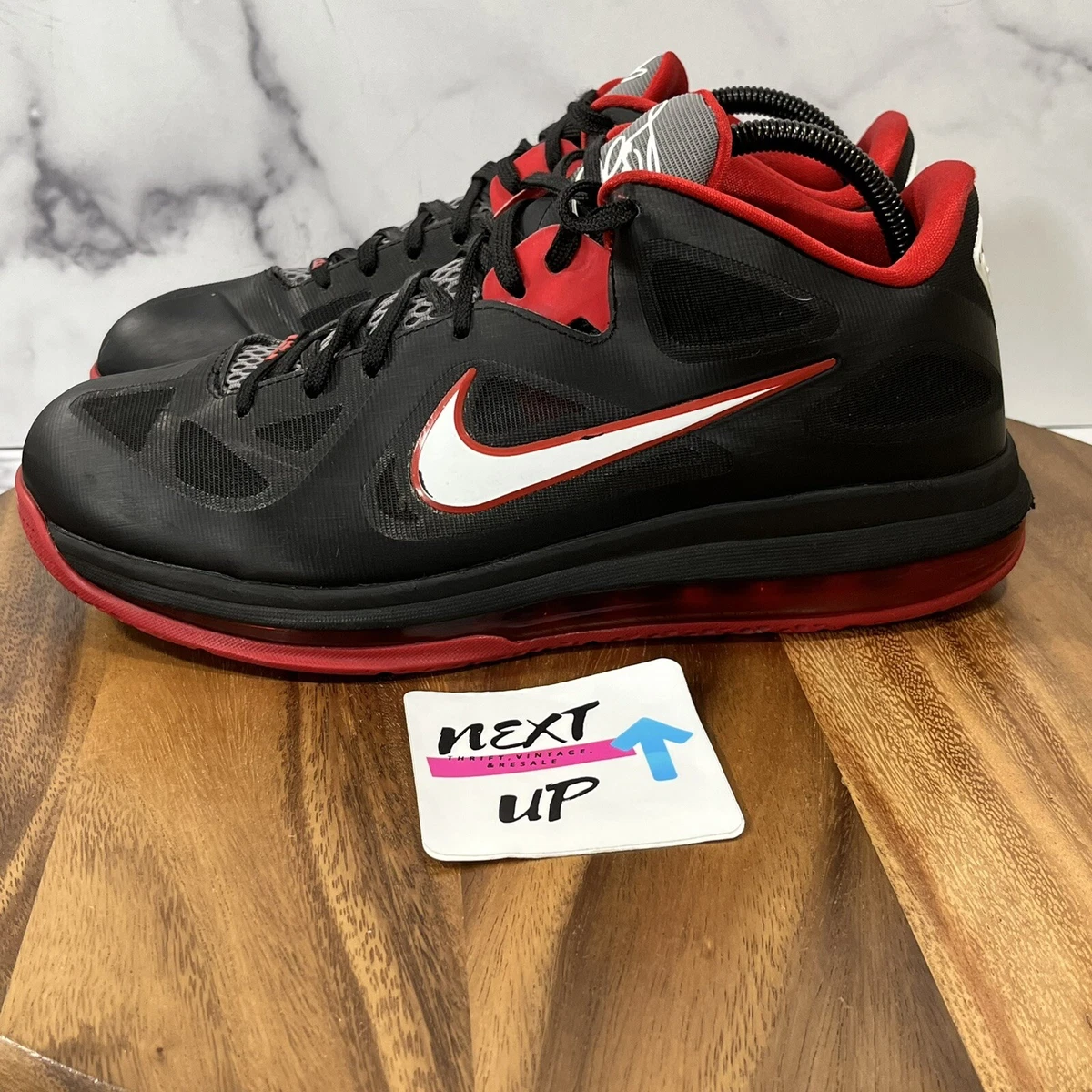 Lebron 9 Low Black Red