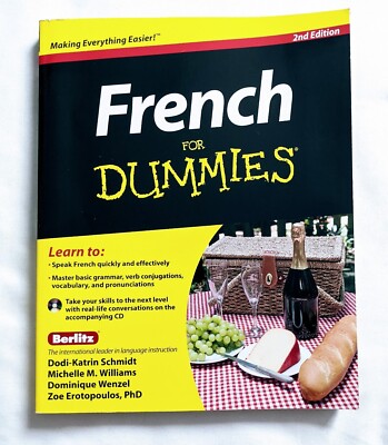 French for Dummies 2nd edition Paperback includes CD with audio ...