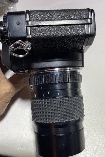 Vintage Bkack Ricoh KR-10 Film Camera W/Tamron-F 1:2.8/135mm Lens ...