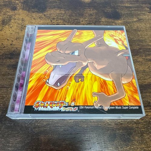 Pokemon Fire Red & Leaf Green Music Super Complete Soundtrack CD Boxed ...
