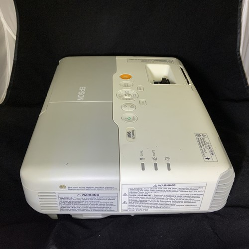 Epson Powerlite H384A 2700 Lumens WXGA HDMI VGA Projector 126 Hours w ...