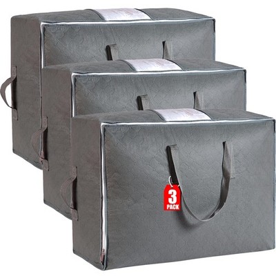 105L Extra Large Storage Bags for Blankets, King Comforters, Bedding ...