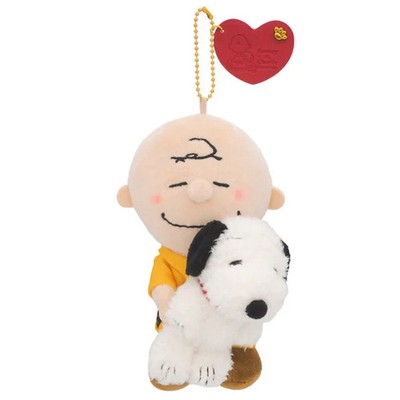 【USJ】Universal Studio Japan Snoopy Charlie Brown Plush Keychain Peanuts ...