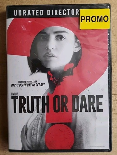 Truth Or Dare Unrated Directors Cut 2018 Blumhouse DVD New Sealed Fast Free Ship | eBay