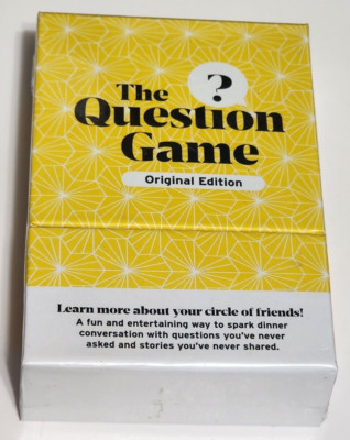The Question Game Original Edition 54 Card Box Party Conversation ...