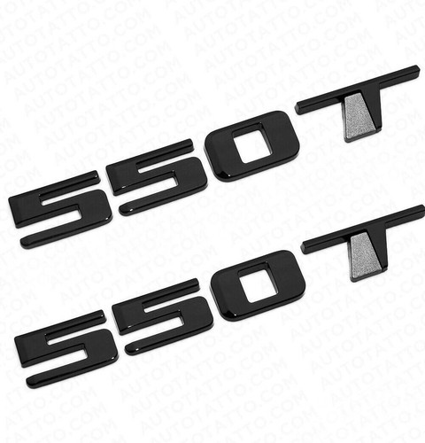 2pcs New For CT4 CT5 XT4 XT5 Rear Turnk 550 T Nameplate Badge Emblem ...