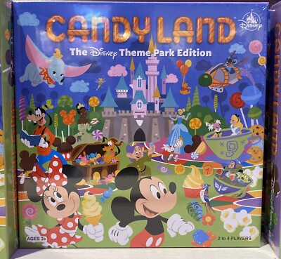 2023 Disney Parks Candyland The Disney Theme Park Edition Board Game ...