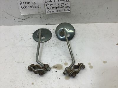 Suzuki T200 Mirrors Factory Suzuki Handlebar Mount Plastic Still On ...