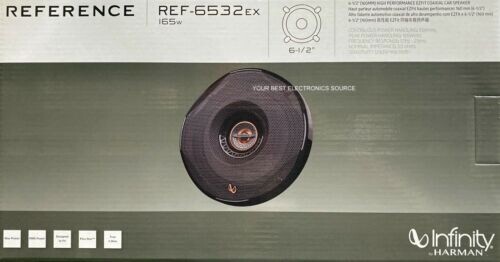 Infinity Reference 6532EX 6.5" Shallow Mount 165W Car Audio Coaxial Speakers | eBay