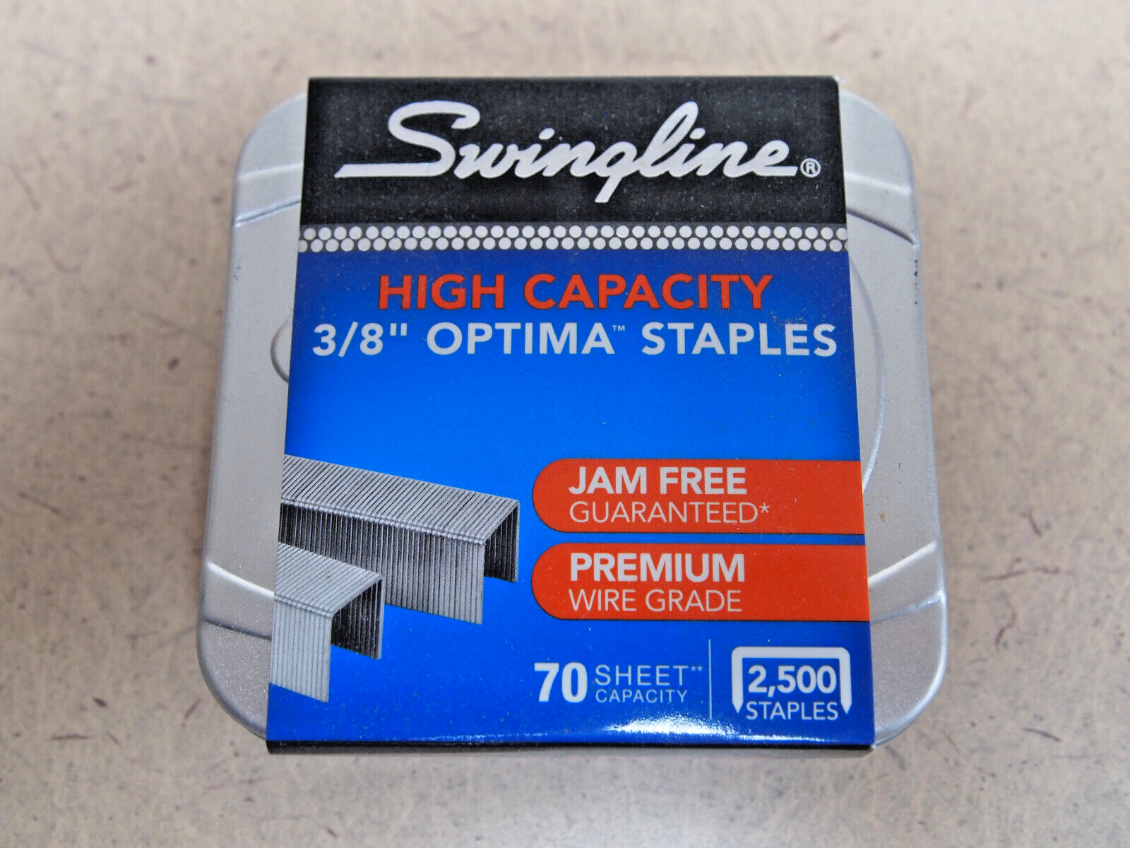 NIB Swingline #35550 Staples, Optima High Capacity, Box of 2500 | eBay