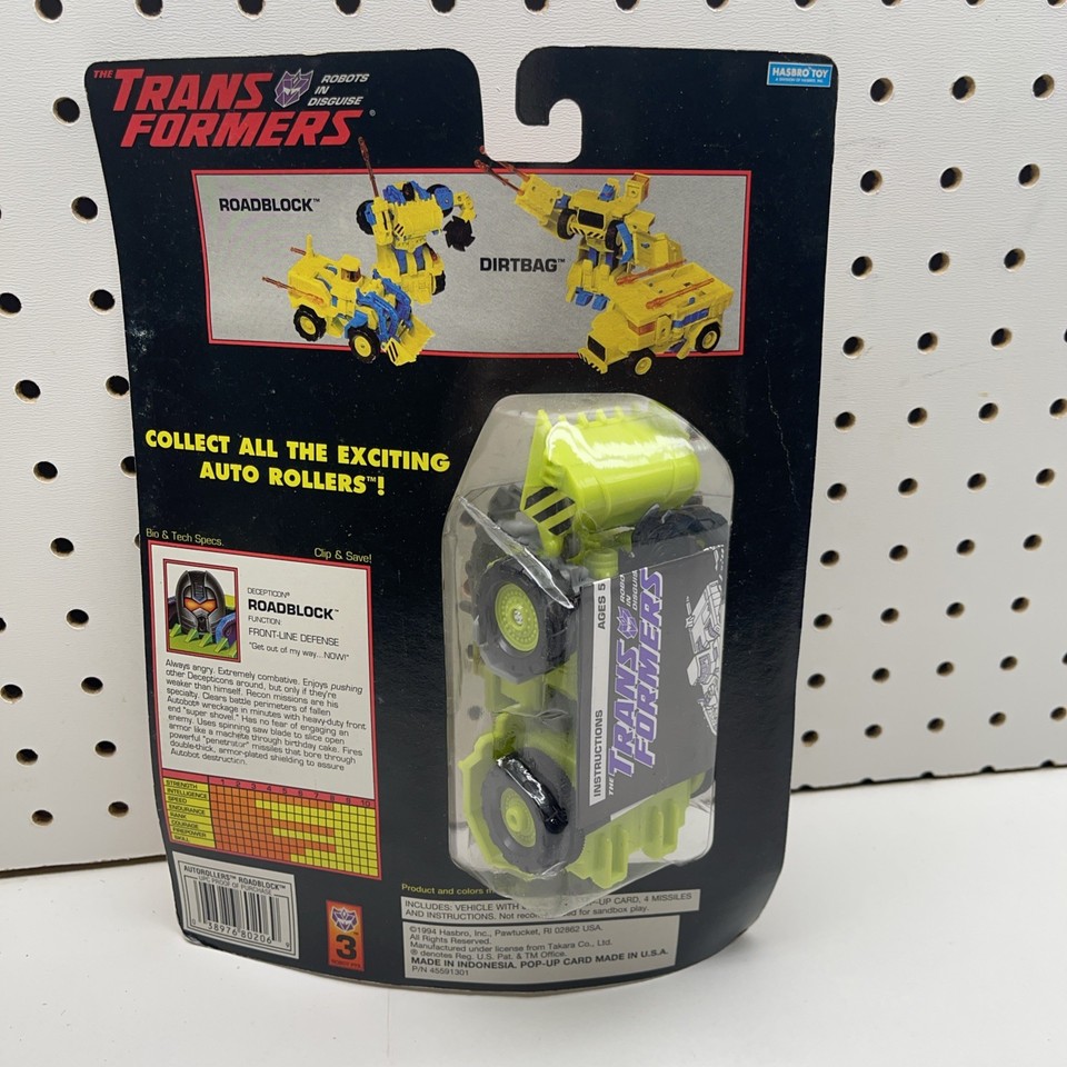 Transformers Dirtbag G2 Auto Rollers Decepticon 1995 NEW SEALED | eBay