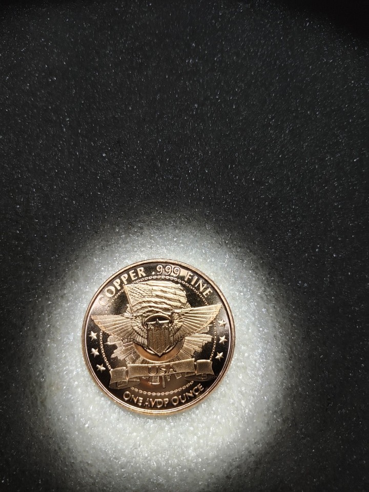 Charlie Kirk American Eagle Official 1oz Copper COIN MAGA TRUTH COIN ...