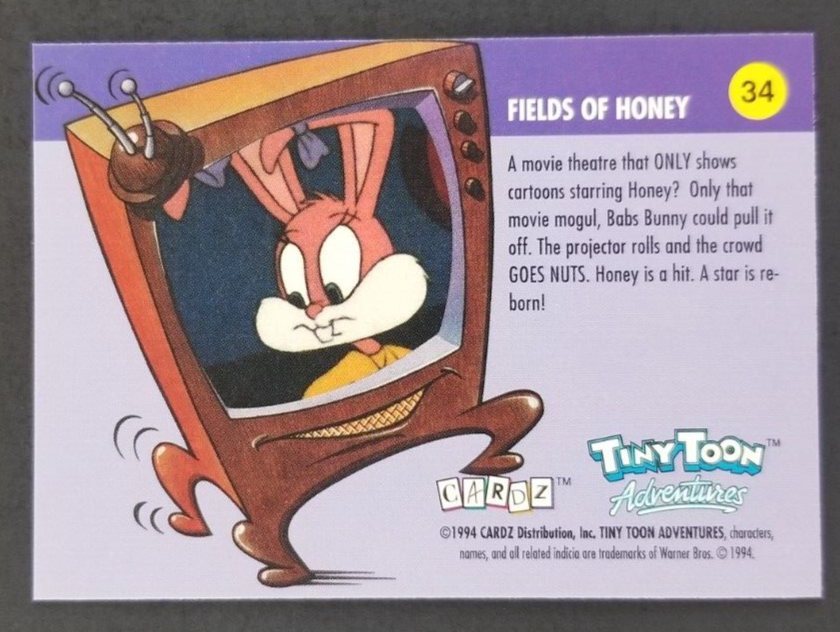 Fields of Honey 1994 Looney Tiny Toons Cartoon Card #34 (NM) | eBay
