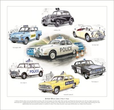 British Police Cars 1960s
