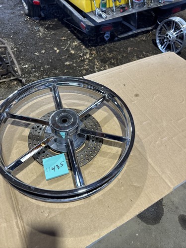 Harley Chopper Ironhead Shovelhead Fx Invader Mag Wheel 6 Spoke 19 ...