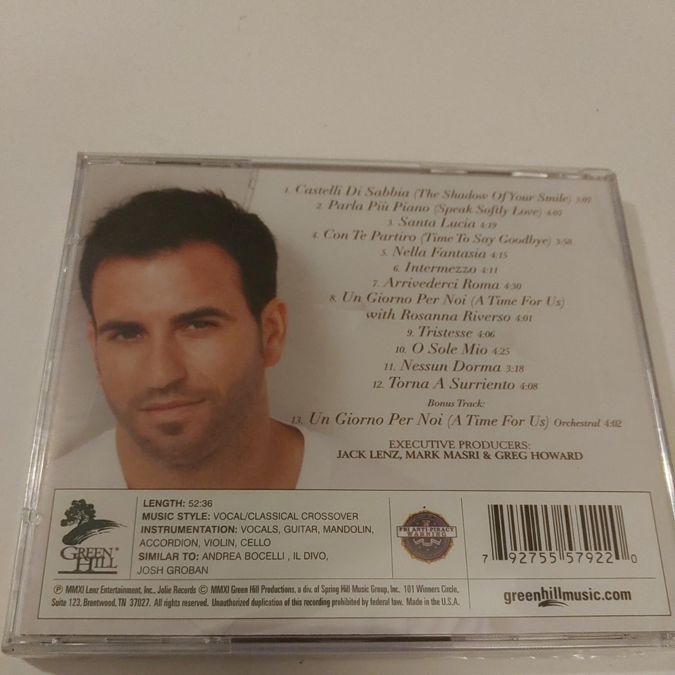 RR Mark Masri - Love Songs Of Italy CD 2011 New Sealed 792755579220| eBay