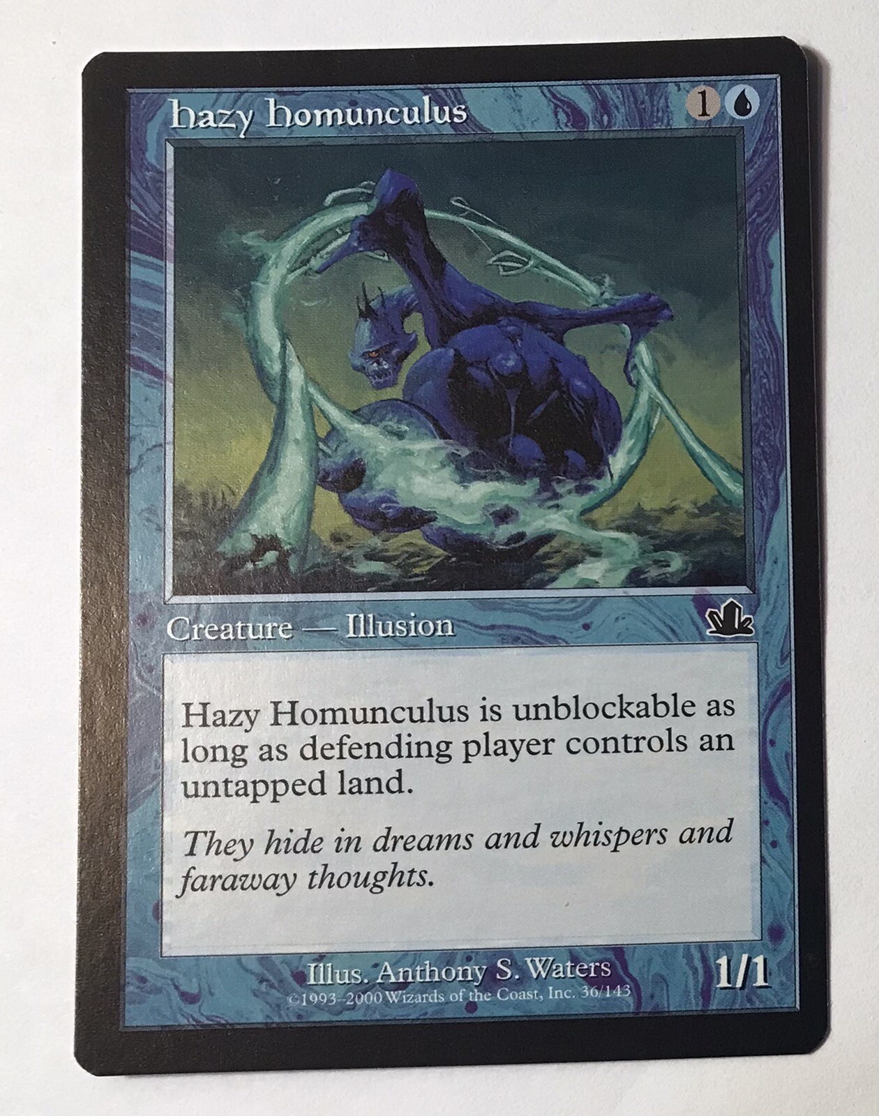 Hazy Homunculus Magic the Gathering MTG Prophecy 36/143 No Play | eBay