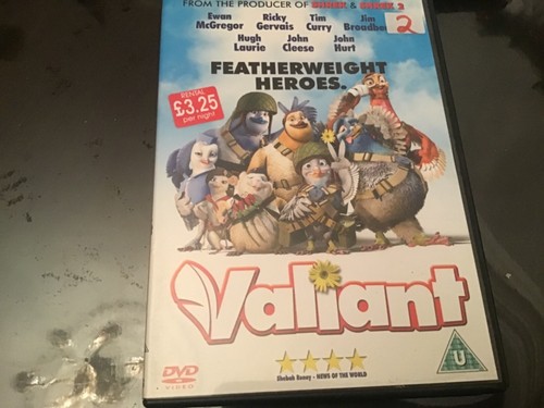 Valiant ( DVD, 2005, Animated Feature ) John Cleese , Tim Curry , Ricky ...