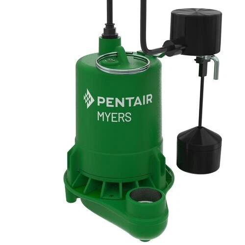 Pentair Myers 1/2 Hp 5220 Gph Cast Iron Submersible Sump, 49% OFF