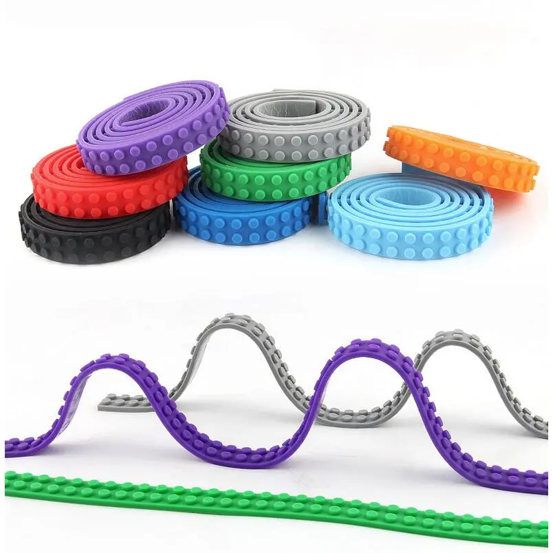 Lego Block Tape | Silicone Adhesive Tape for Building Blocks I Flexible ...